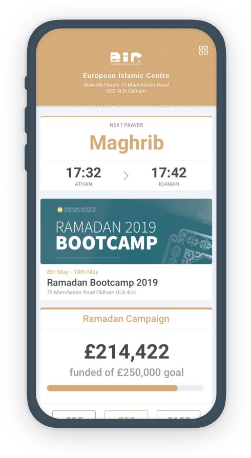 Digital solutions for mosques - Masjidbox
